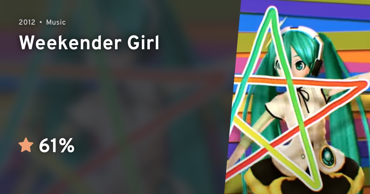 Weekender Girl · AniList