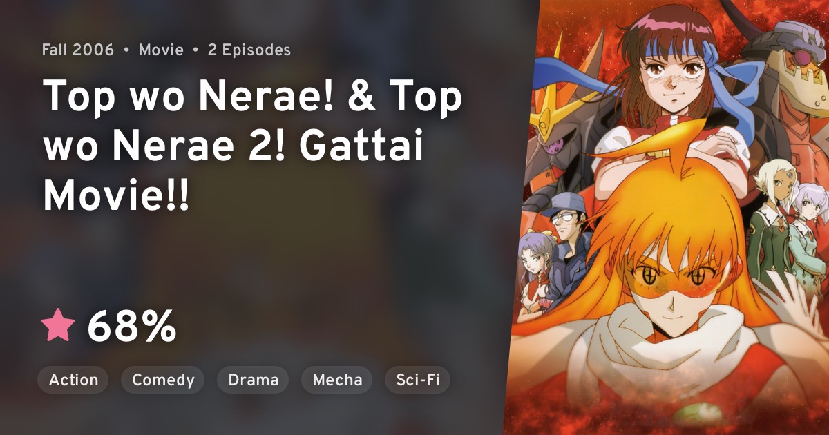 Top wo Nerae! & Top wo Nerae 2! Gattai Movie!! · AniList