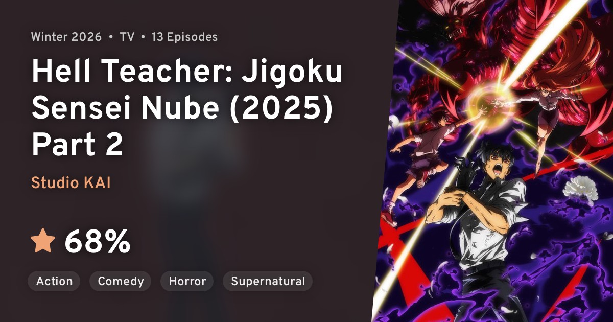 Jigoku Sensei Nube (2025) Part 2 (Hell Teacher: Jigoku Sensei Nube ...