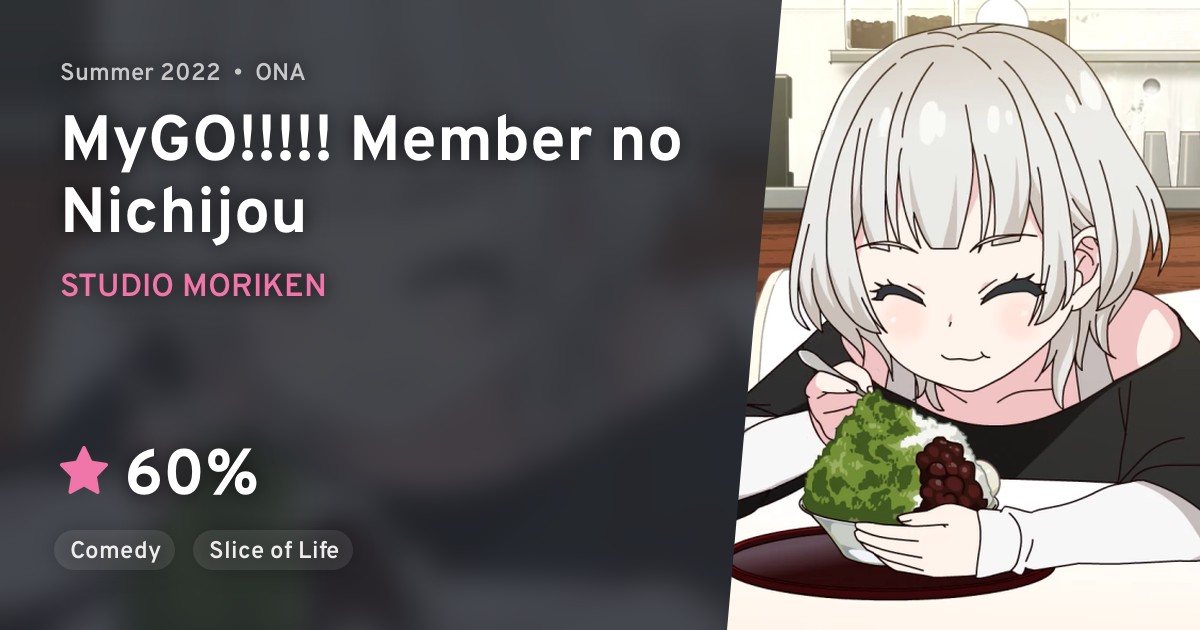 MyGO!!!!! Member no Nichijou · AniList