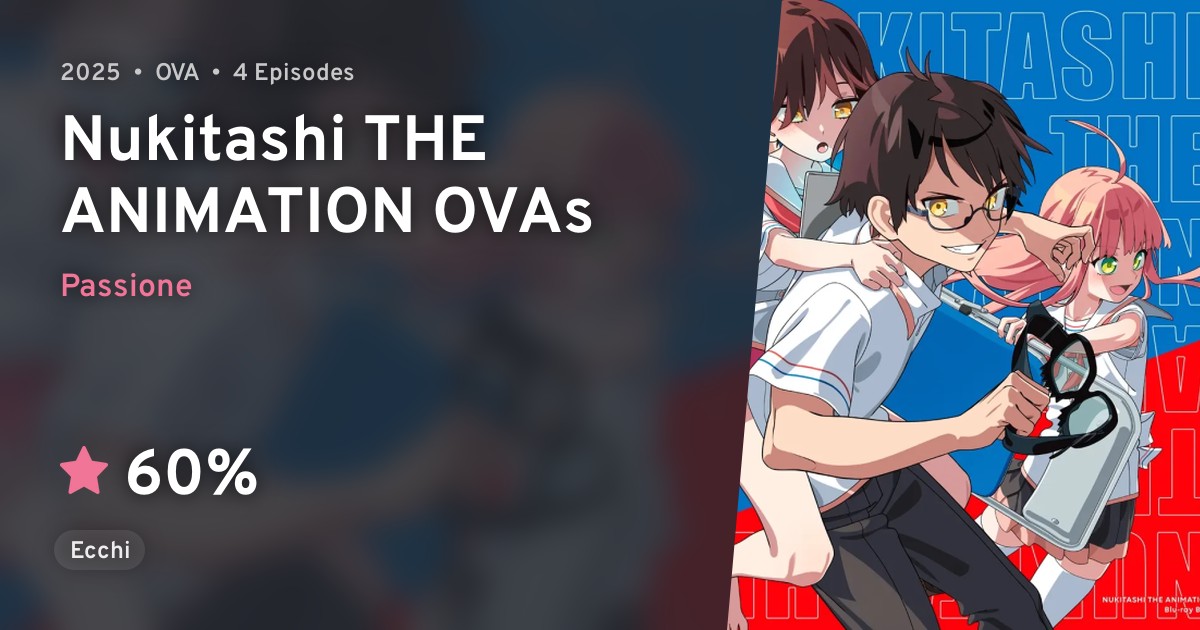 Nukitashi THE ANIMATION OVAs · AniList