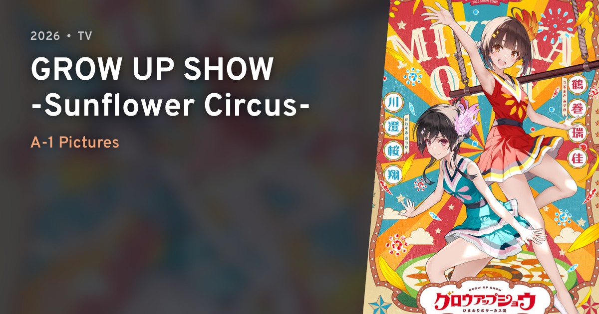 Grow Up Show: Himawari no Circus-dan · AniList