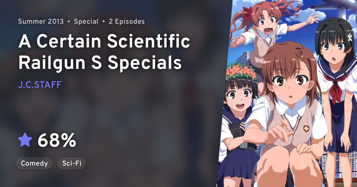 Toaru Kagaku no Railgun S: Motto Marutto Railgun (A Certain Scientific ...