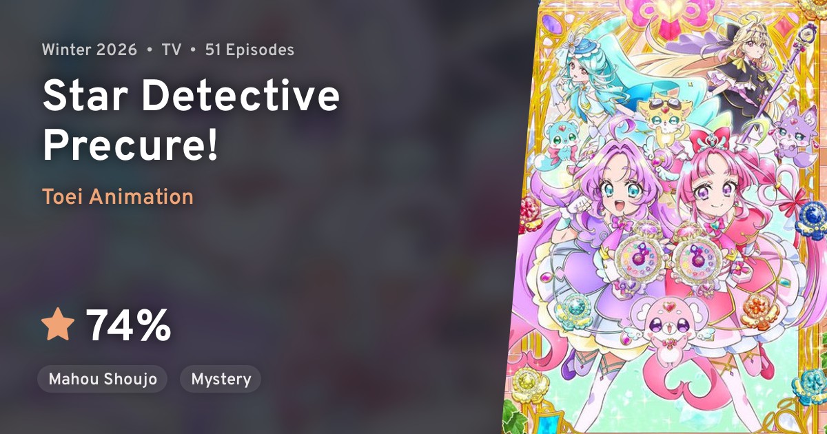 Meitantei Precure! (Star Detective Precure!) · AniList