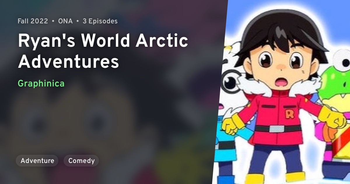 Ryan's World Anime "Hokkyoku Daibouken" (Ryan's World Arctic Adventures ...