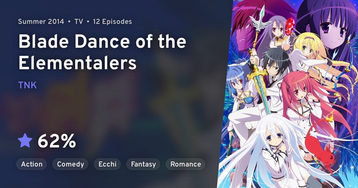 Seirei Tsukai no Blade Dance (Blade Dance of the Elementalers) · AniList
