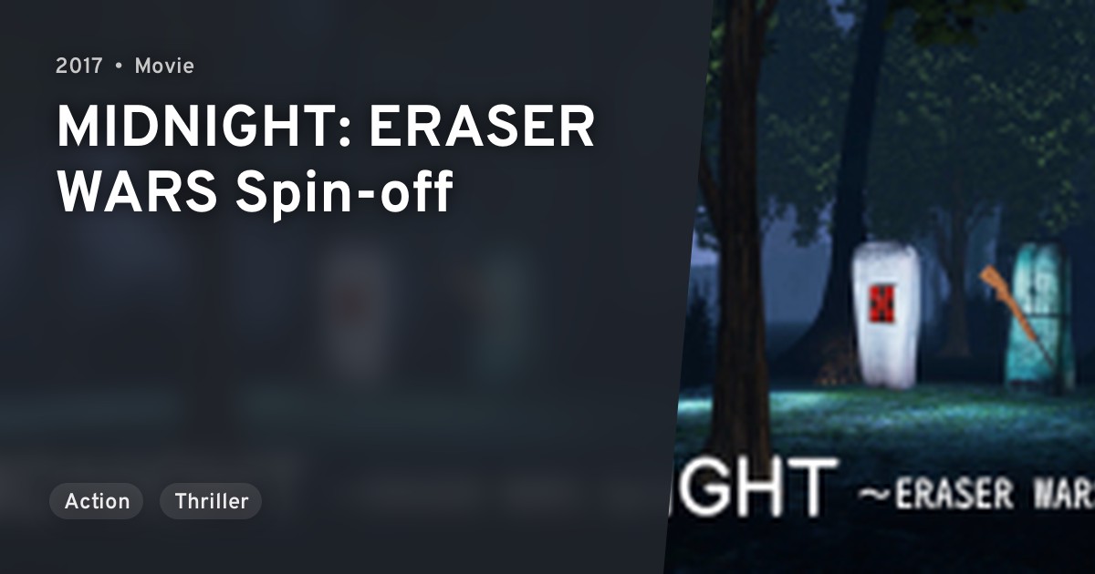 MIDNIGHT: ERASER WARS Spin-off · AniList