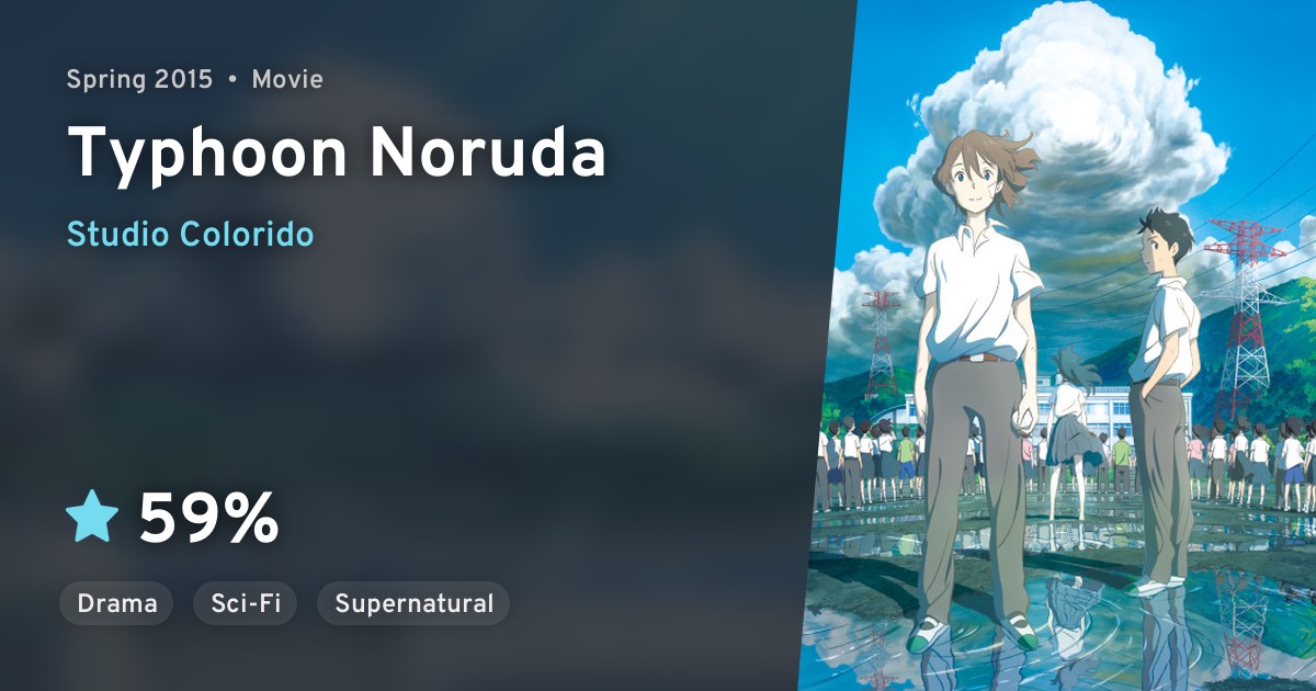 Taifuu no Noruda (Typhoon Noruda) · AniList
