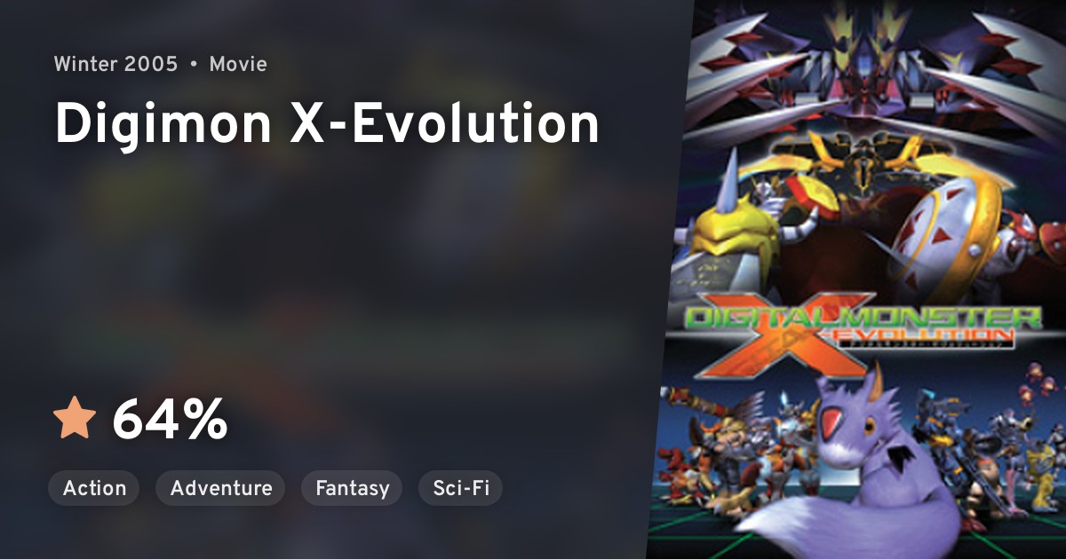 Digimon X-Evolution · AniList