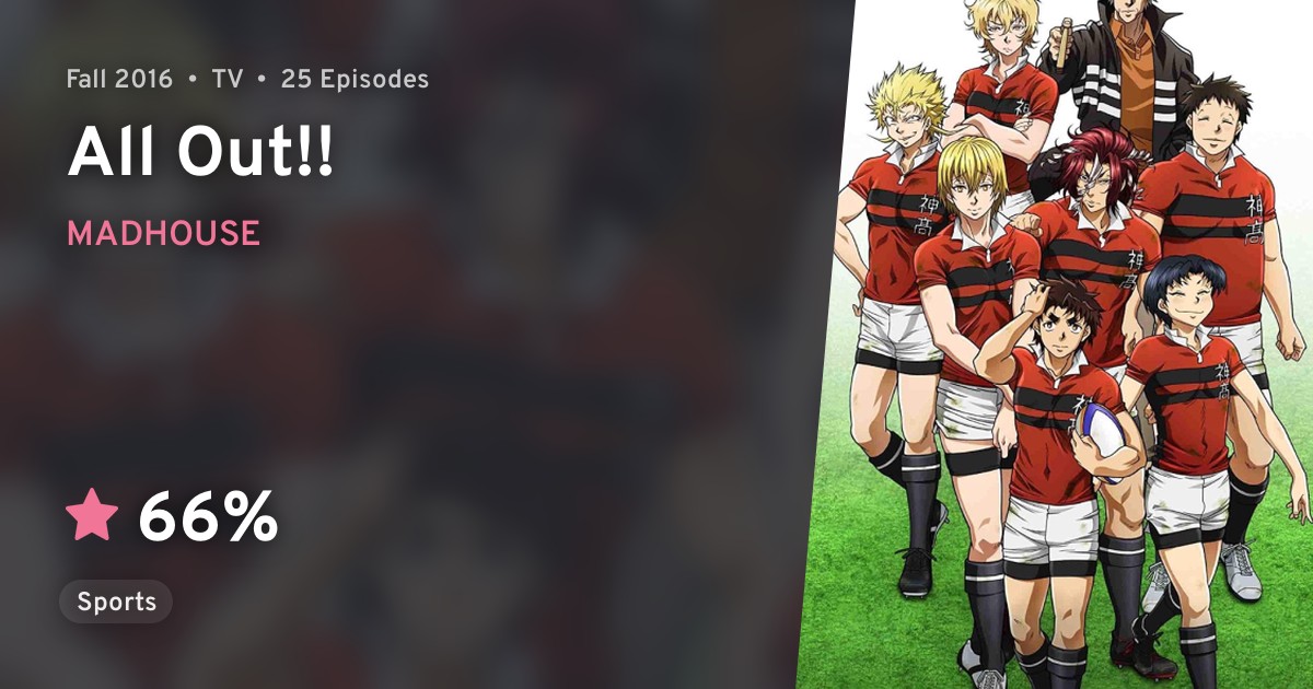ALL OUT!! (All Out!!) · AniList