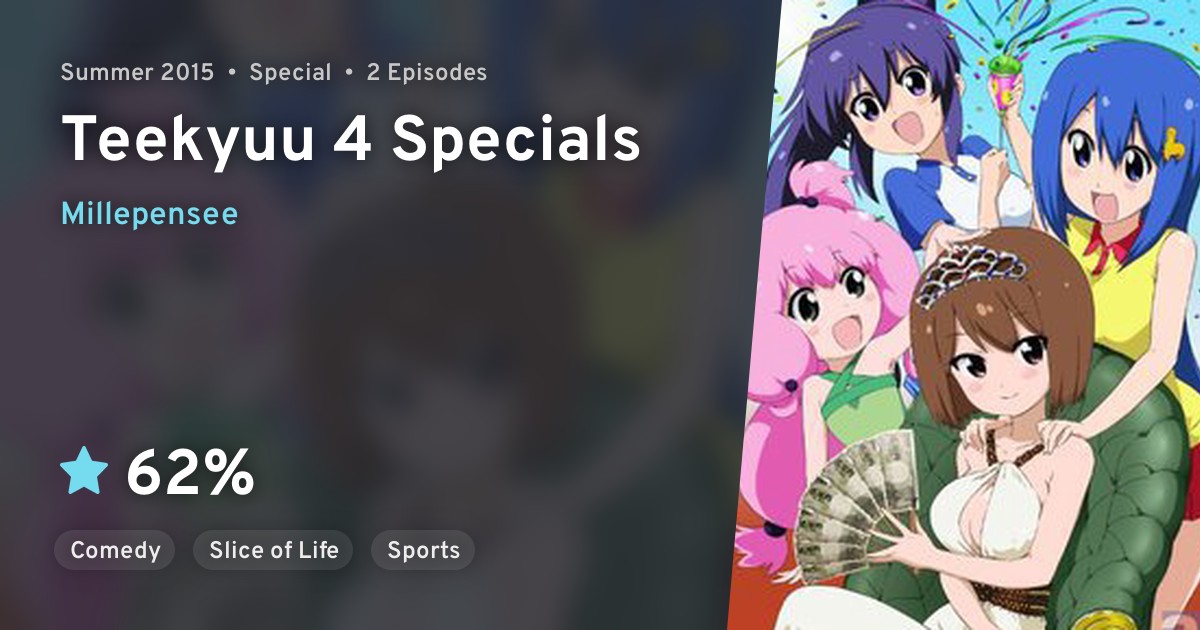 Teekyuu 4 Specials · AniList