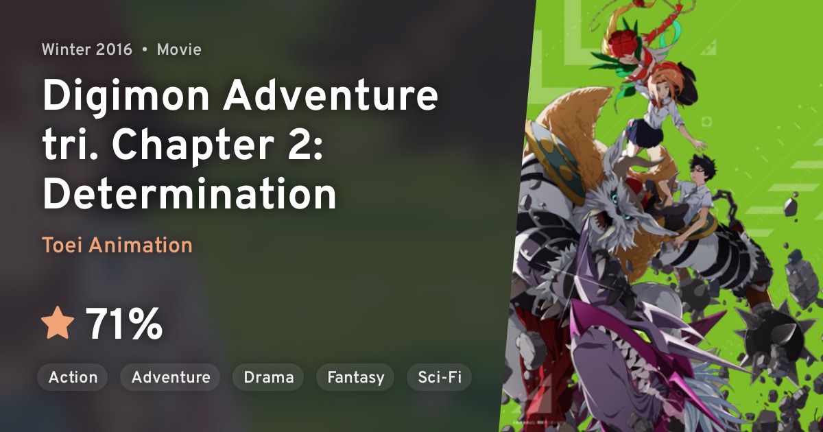 Digimon Adventure tri. 2: Ketsui (Digimon Adventure tri. Chapter 2 ...