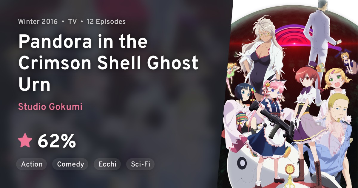 Koukaku no Pandora (Pandora in the Crimson Shell Ghost Urn) · AniList