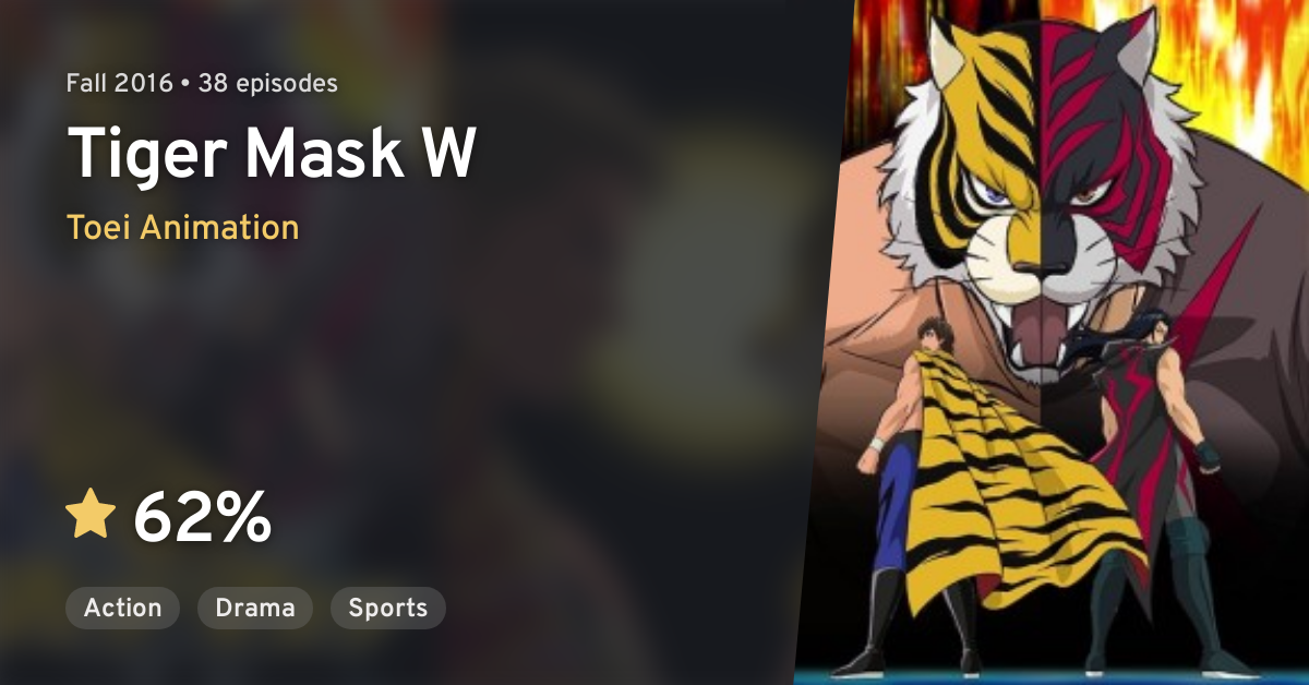 Tiger Mask W · AniList