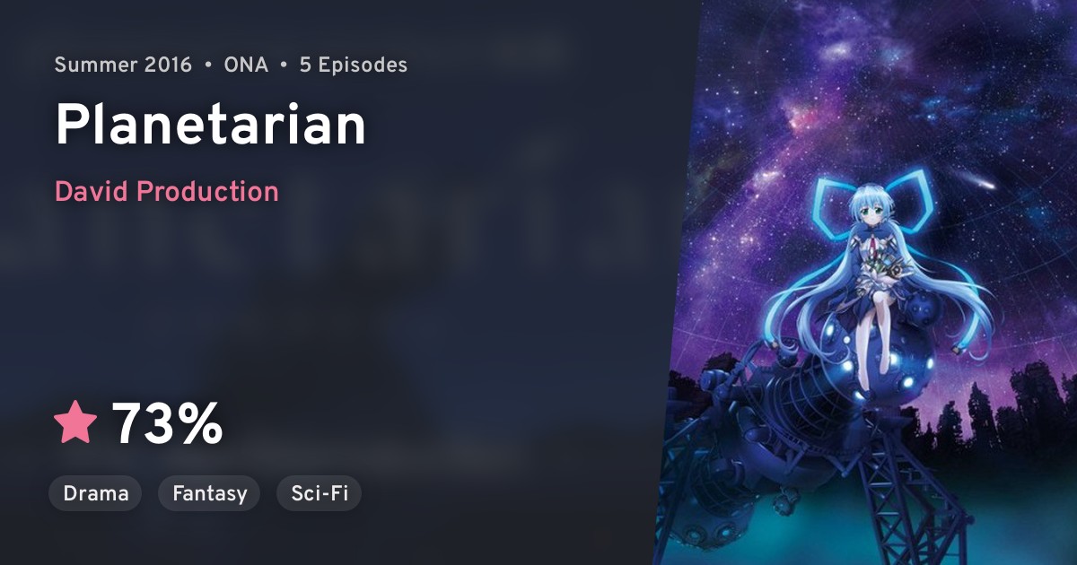 planetarian: Chiisana Hoshi no Yume (Planetarian) · AniList
