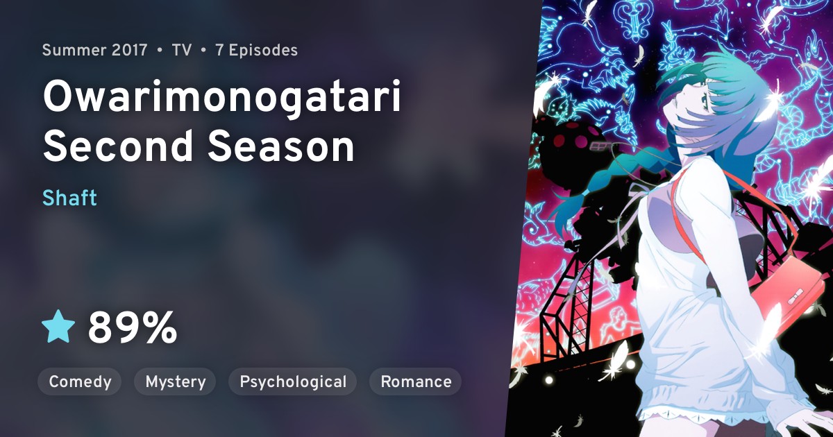 Owarimonogatari (Ge) (Owarimonogatari Second Season) · AniList