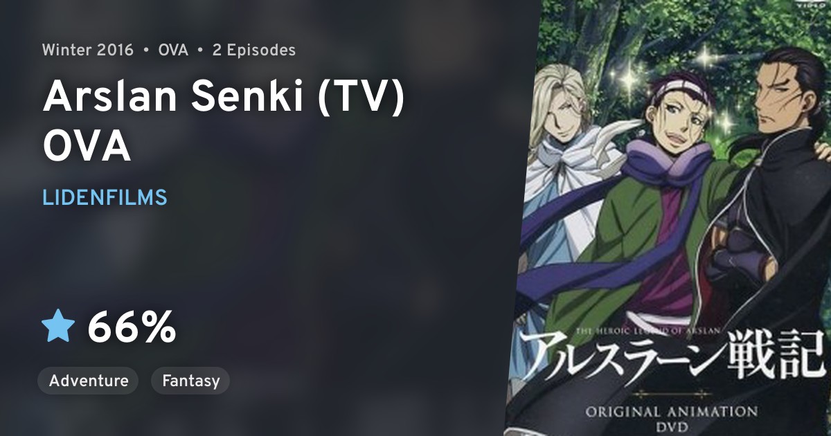 Arslan Senki (TV) OVA · AniList