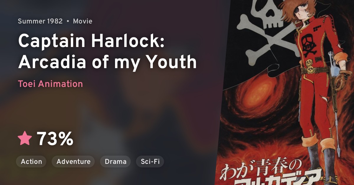 Waga Seishun no Arcadia (Captain Harlock: Arcadia of my Youth) · AniList