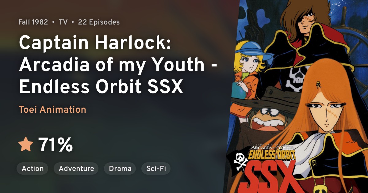 Waga Seishun no Arcadia: Mugen Kidou SSX (Captain Harlock: Arcadia of my Youth - Endless Orbit ...