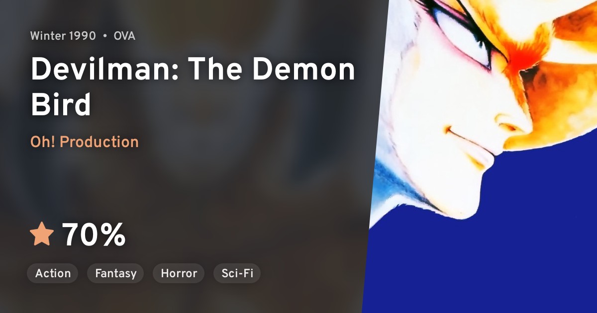Devilman: Youchou Sirene-hen (Devilman: The Demon Bird) · AniList