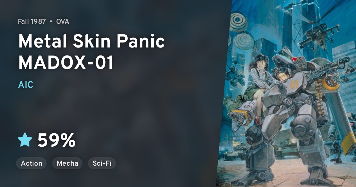 Metal Skin Panic MADOX-01 · AniList