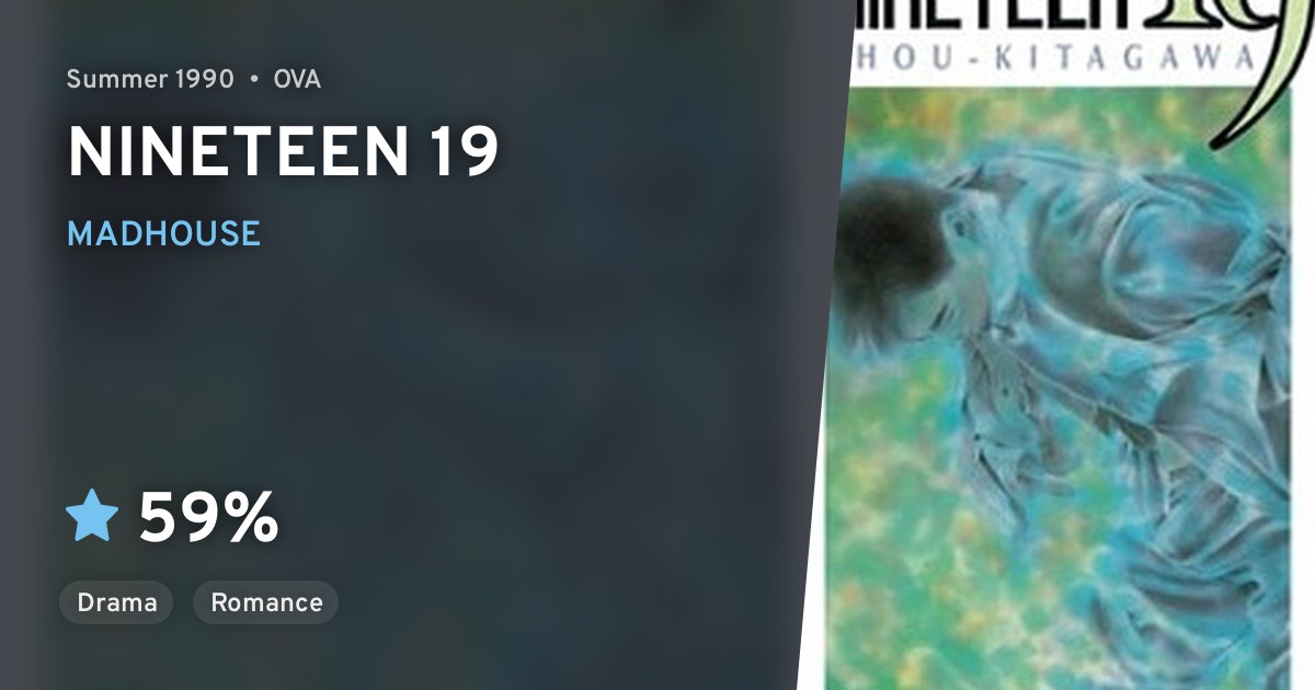NINETEEN 19 · AniList