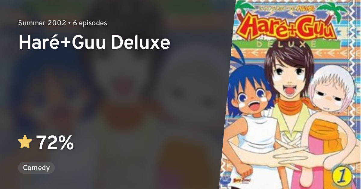 Jungle wa Itsumo Hare nochi Guu Deluxe (Haré+Guu Deluxe) · AniList