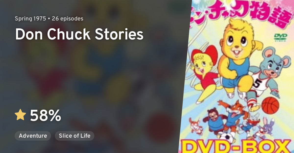 Don Chuck Monogatari (Don Chuck Stories) · AniList Don Chuck Monogatari (Don Chuck Stories) · AniList