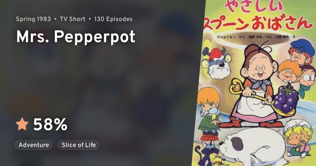 Spoon Oba San Mrs Pepperpot Anilist