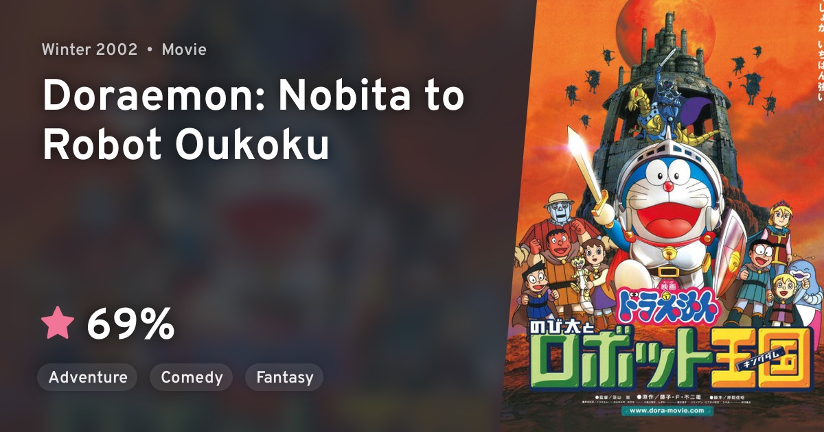 Doraemon: Nobita to Robot Oukoku · AniList