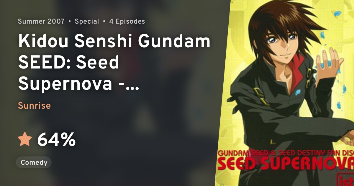 Kidou Senshi Gundam SEED: Seed Supernova - Tanekyara Gekijo · AniList