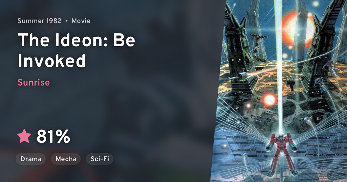 THE IDEON: Hatsudou-hen (The Ideon: Be Invoked) · AniList