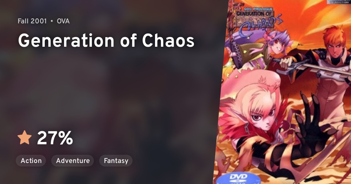 Generation of Chaos · AniList