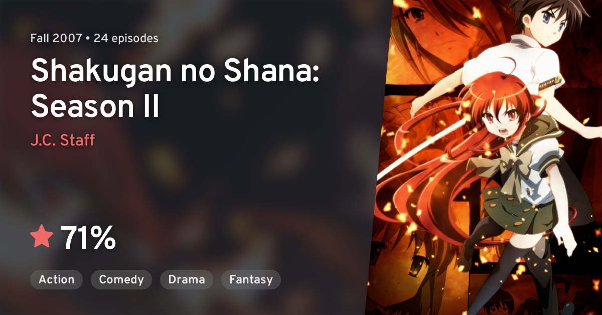 Shakugan no Shana II (Second) (Shakugan no Shana: Season II ) · AniList