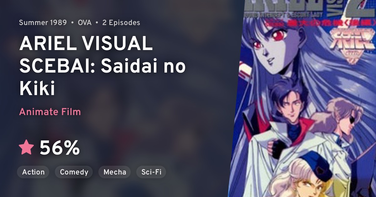 ARIEL VISUAL SCEBAI: Saidai no Kiki · AniList