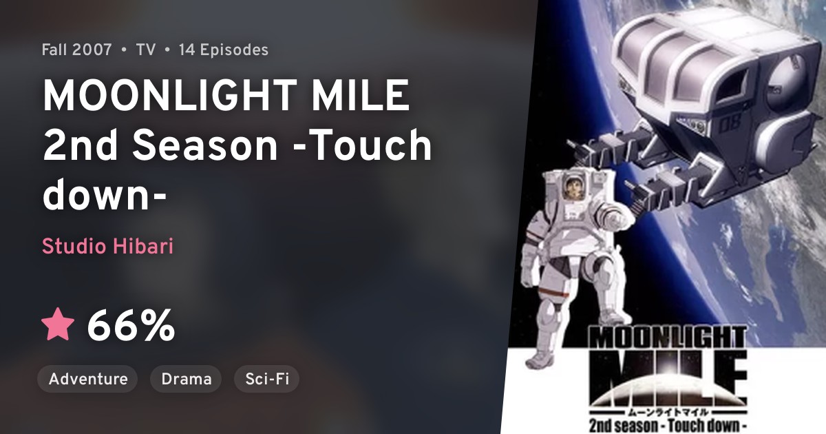 MOONLIGHT MILE 2nd Season -Touch down- · AniList