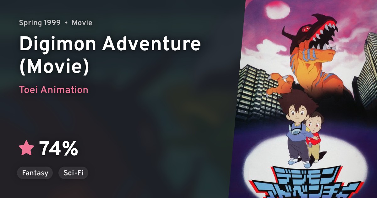 Digimon Adventure (Movie) · AniList