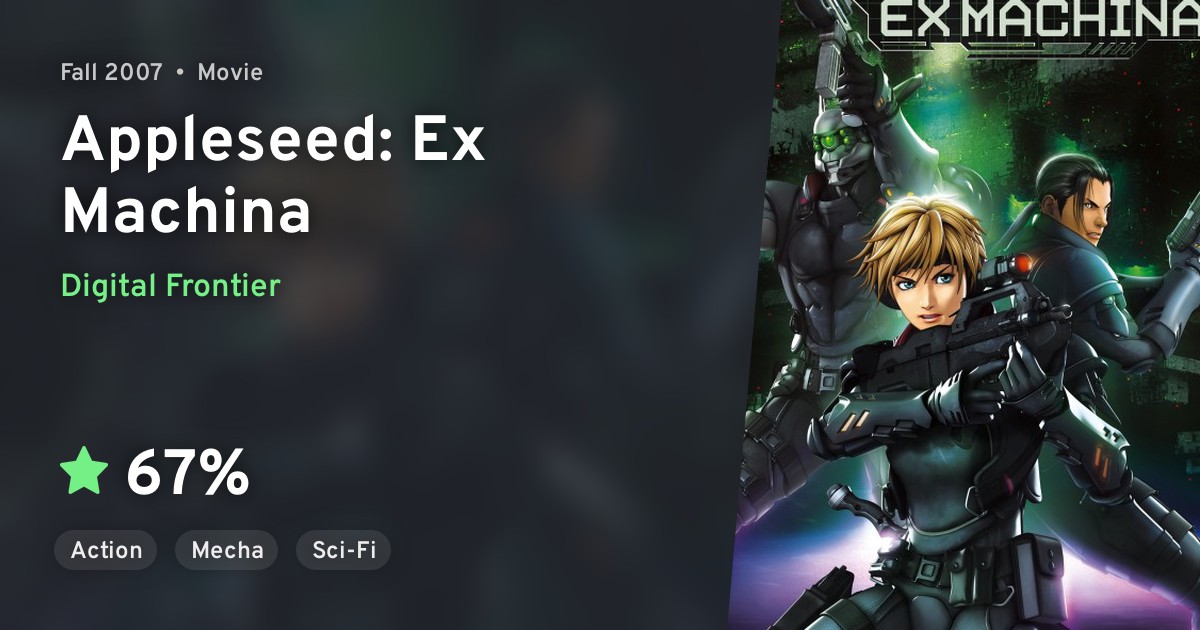 Appleseed Saga Ex Machina (Appleseed: Ex Machina) · AniList