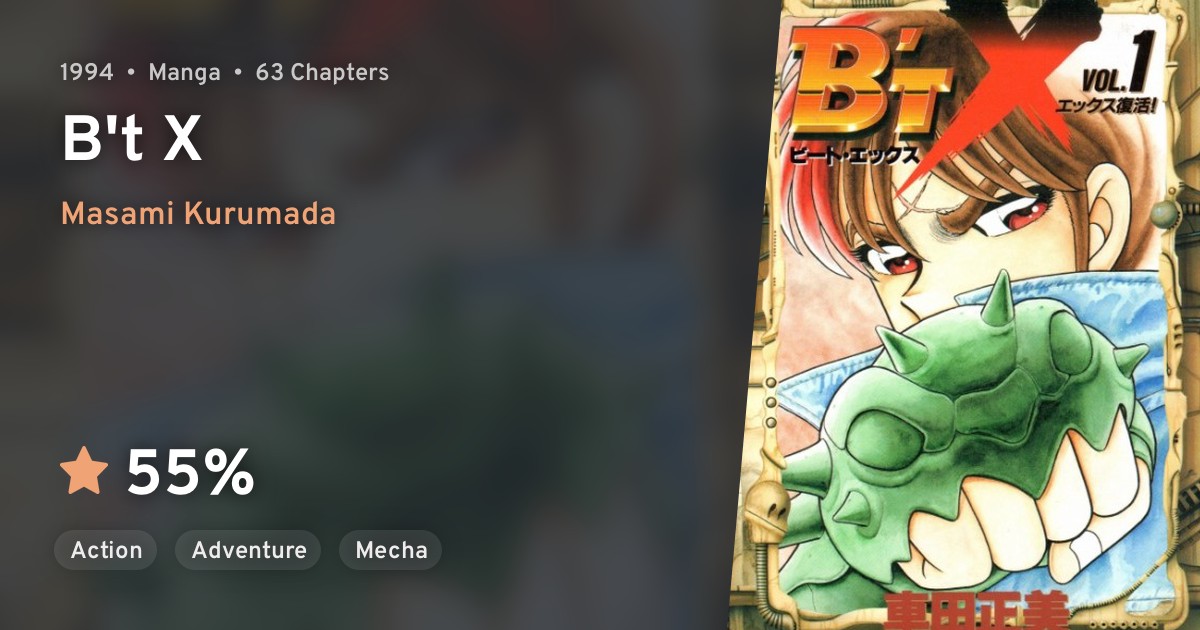 B't X · AniList