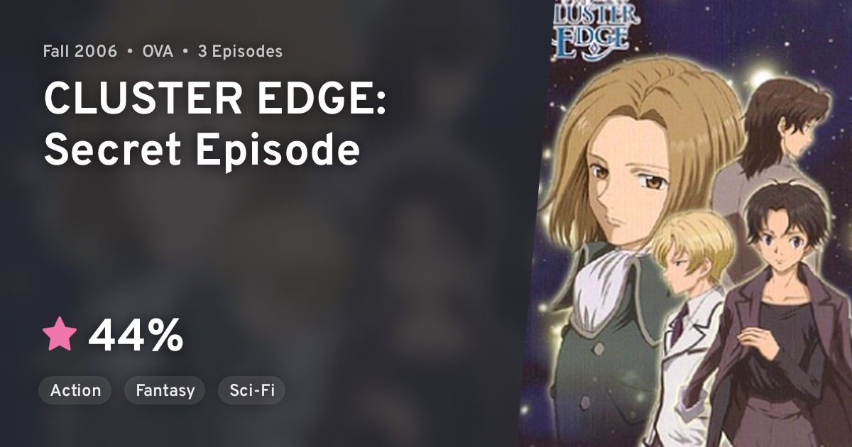 CLUSTER EDGE: Secret Episode · AniList
