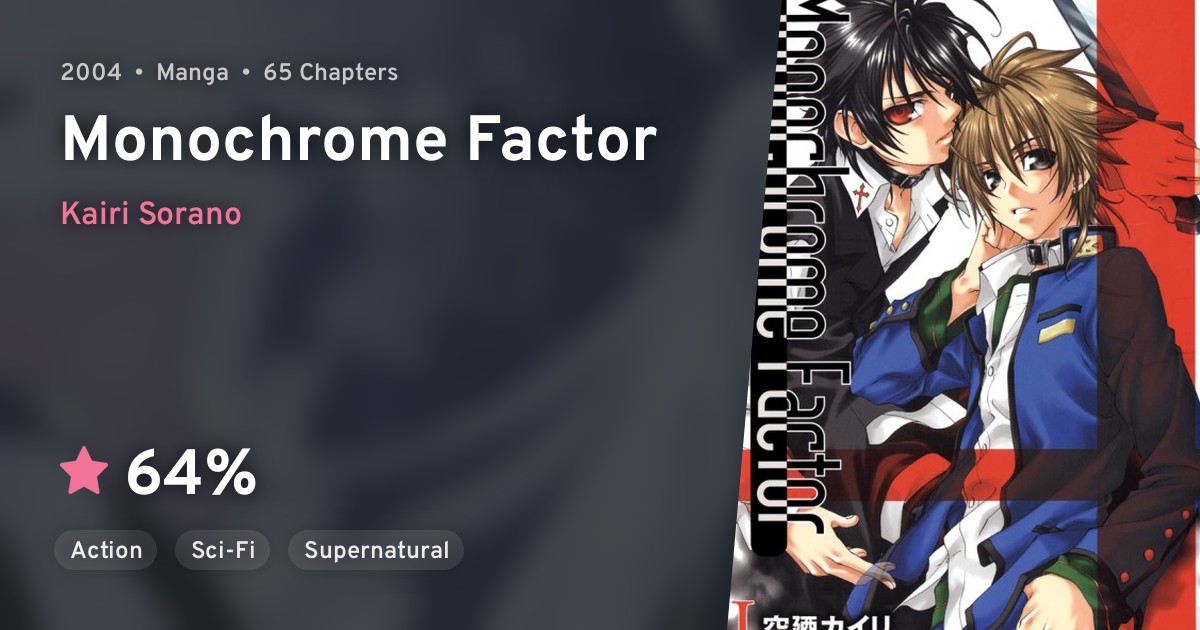 Monochrome Factor · AniList