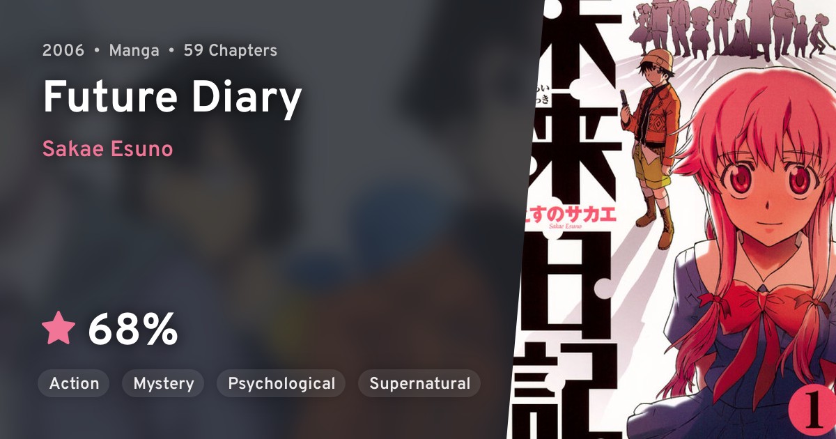 Mirai Nikki (Future Diary) · AniList