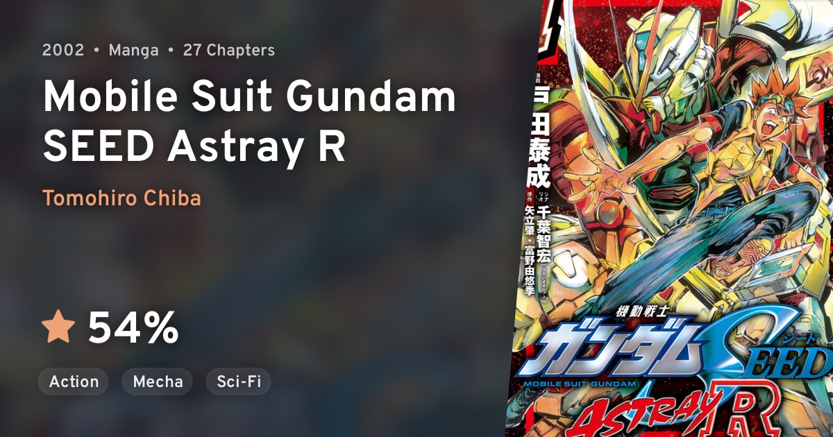 Kidou Senshi Gundam SEED ASTRAY R (Mobile Suit Gundam SEED Astray R ...