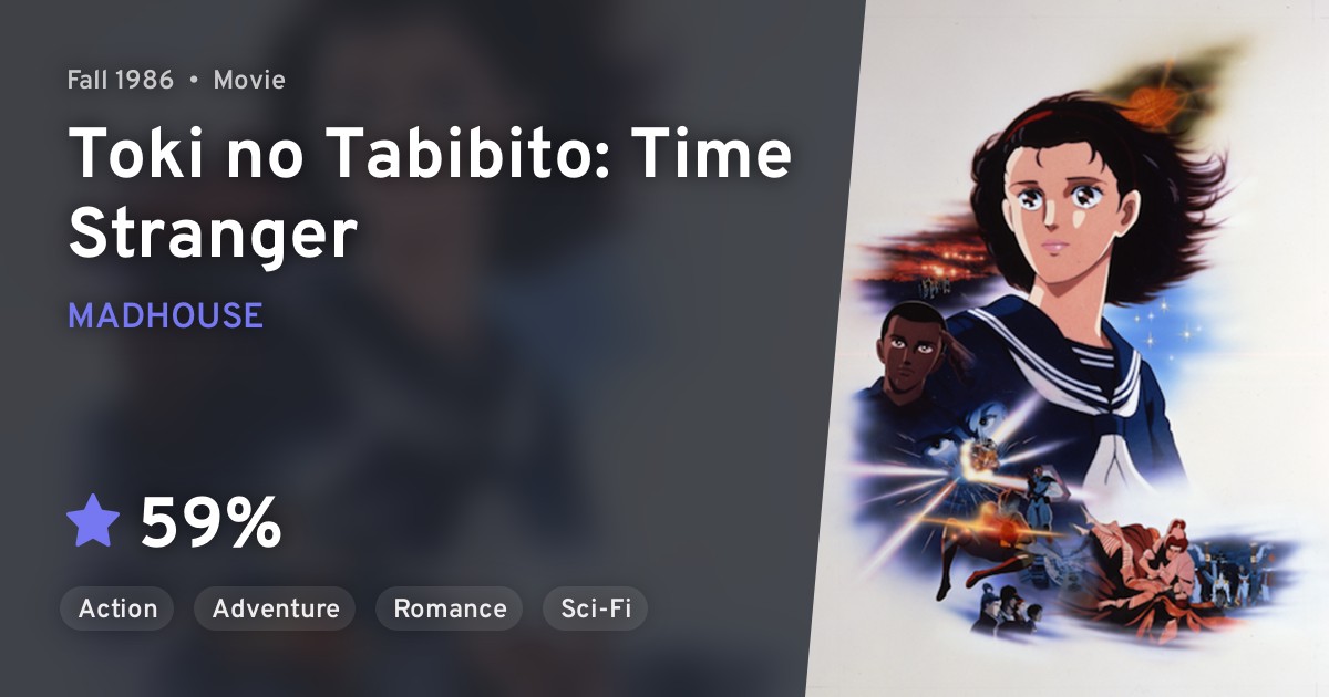 Toki no Tabibito: Time Stranger · AniList