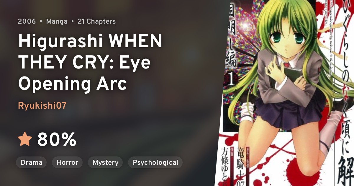 Higurashi no Naku Koro ni Kai: Meakashi-hen (Higurashi WHEN THEY CRY ...