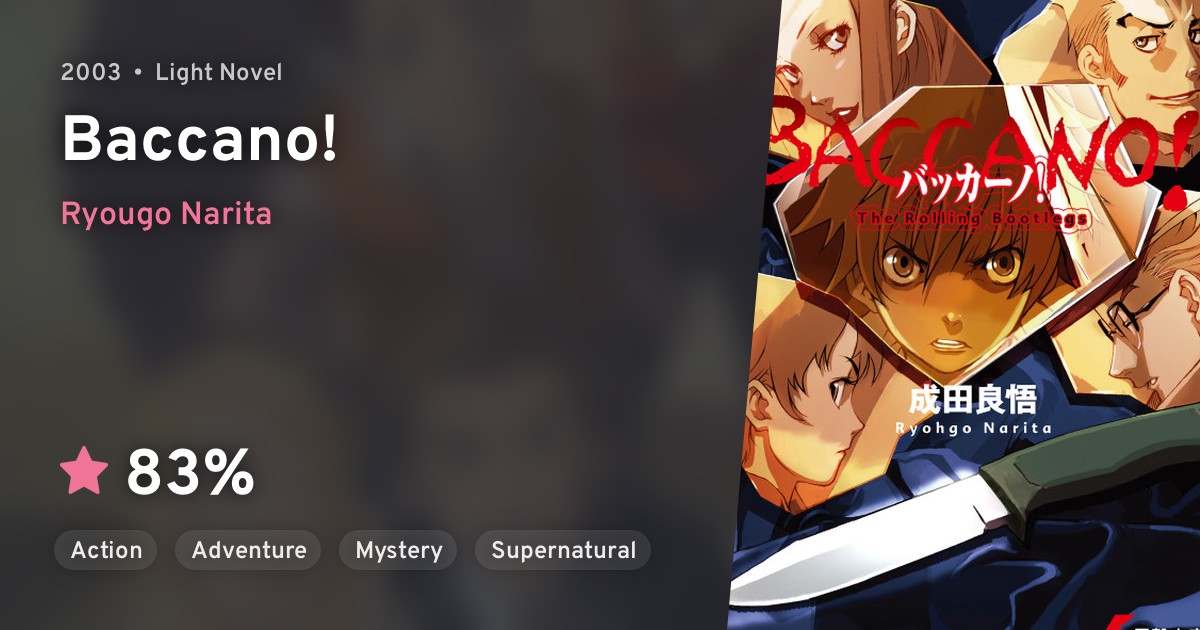 Baccano! · AniList