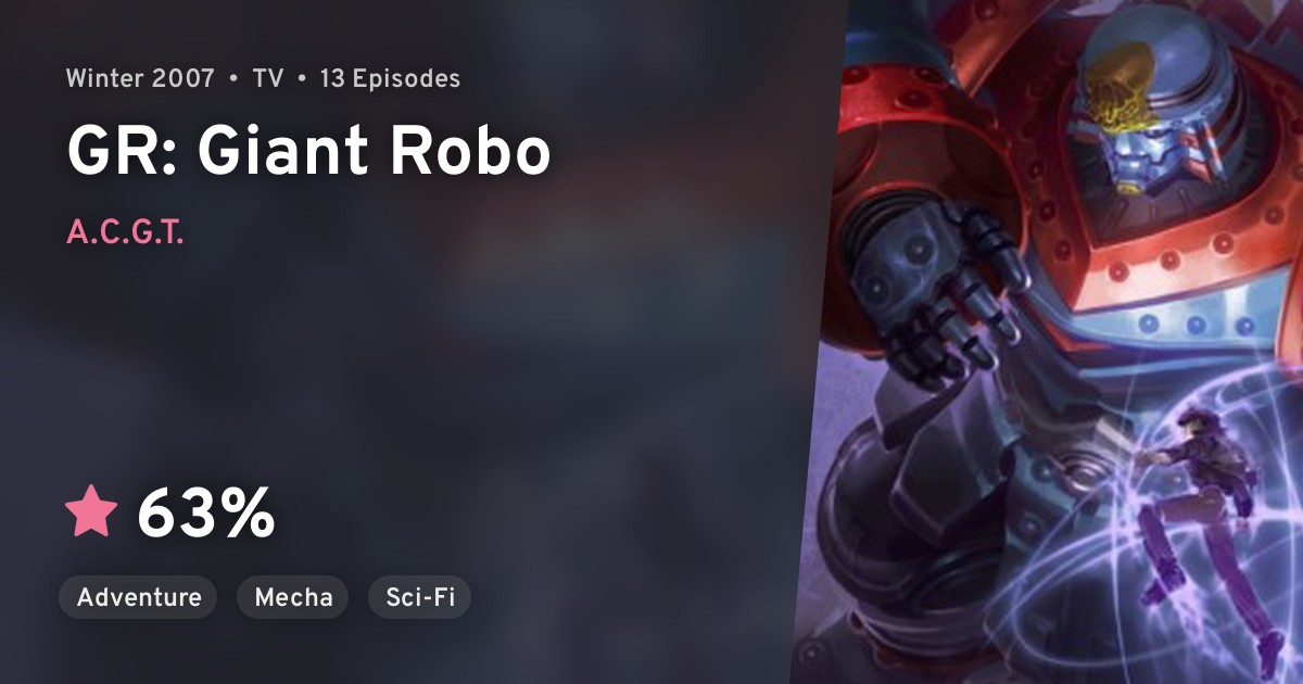 GR: Giant Robo · AniList