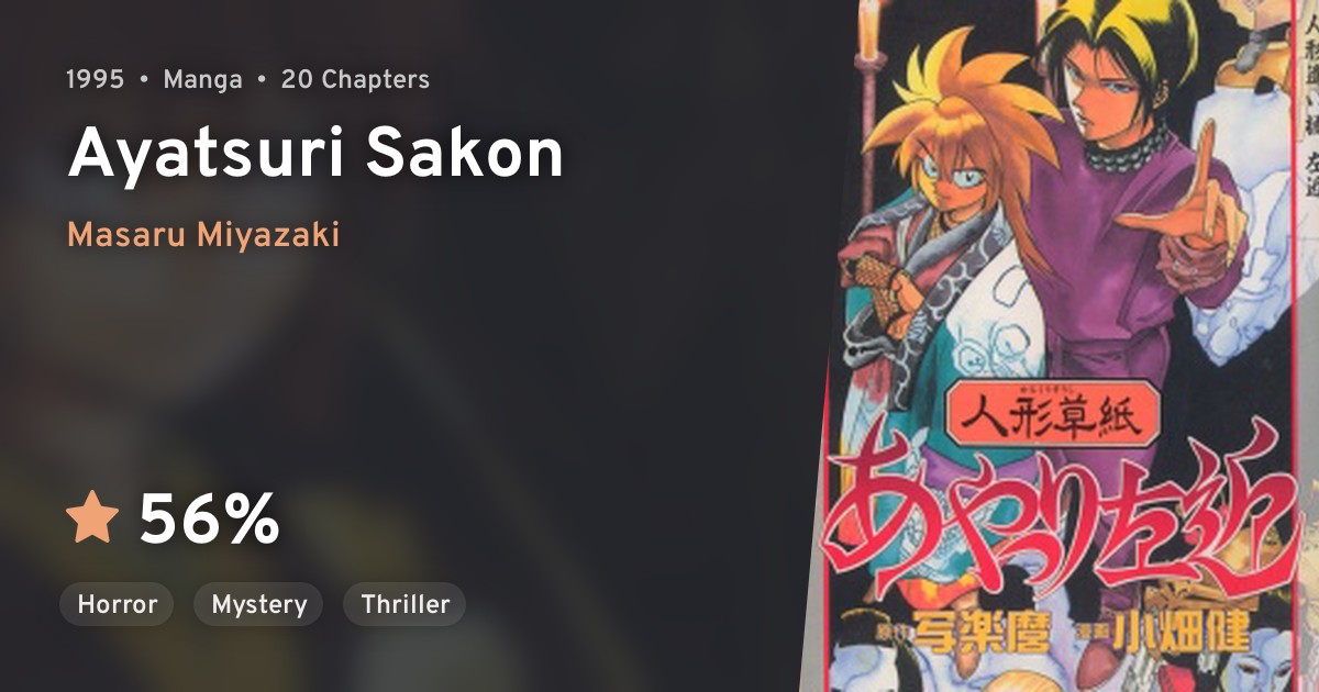 Ayatsuri Sakon · AniList