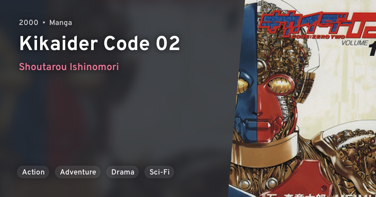 Kikaider 02 (Kikaider Code 02) · AniList