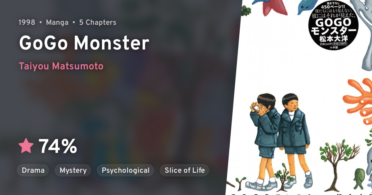 GOGO Monster (GoGo Monster) · AniList